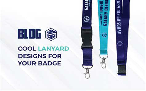 Cool Lanyard Designs For Your Badge Galaxy Design Squad