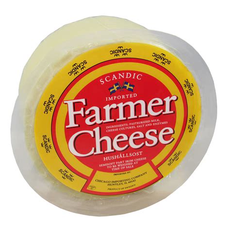 Swedish Scandic Farmers Cheese Wheel 2lbs Sweetish Candy A Swedish