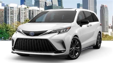 2023 Toyota Sienna Variety Of Beautiful Color Options