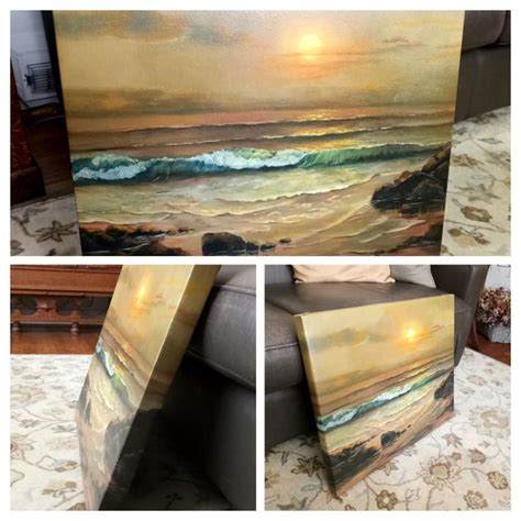 7 8 Deep Wooden Floating Frames For Canvas And Cradled Wood Panels Etsy