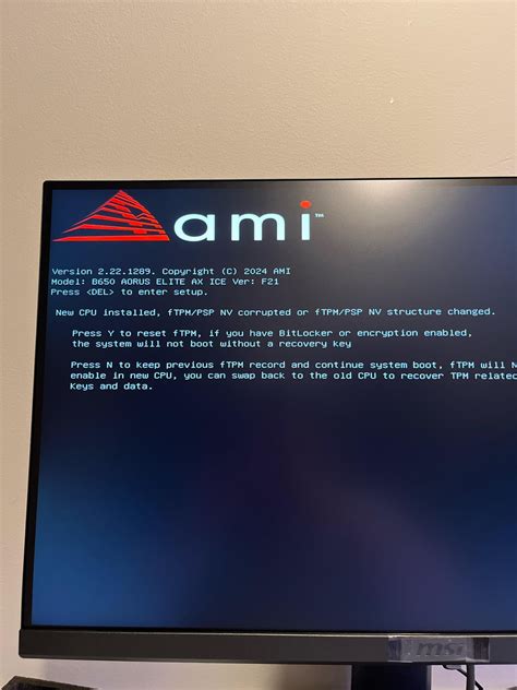 New Build Wont Boot Into Bios Rpcbuild