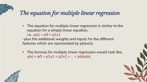 Linear Regression In Machine Learningpptx