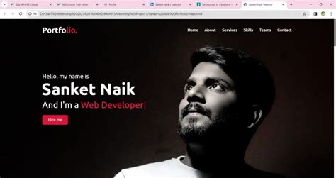Webdevelopment Portfolio Webdeveloper Code Frontenddeveloper
