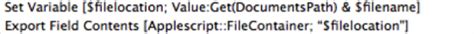 A Taste Of Applescript From Certified Filemaker Developers