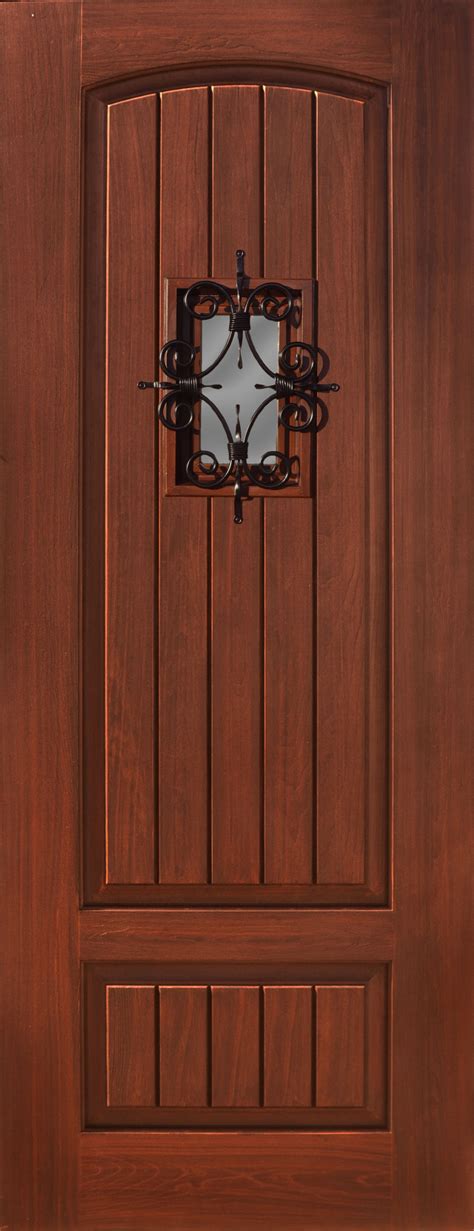 3080 Fiberglass 2 Panel V Groove With Florentine Speakeasy The Front