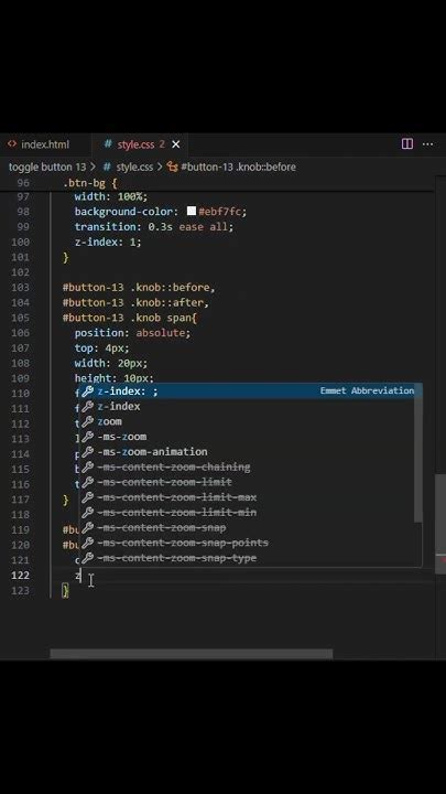 Animated Toggle Button Part 13 Using Html And Css Only Htmlcss Coding Animatedbutton