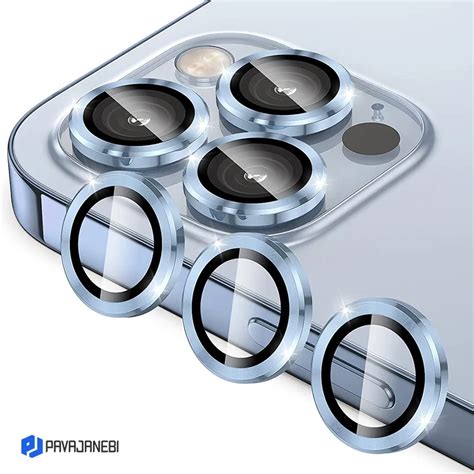 محافظ لنز دوربین مدل رینگی گوشی موبایل اپل مناسب ایفون پرو13 13 پرو مکس فروشگاه پاوا جانبی