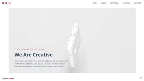 Progress Report Powerpoint Template Powerpoint Templates Progress