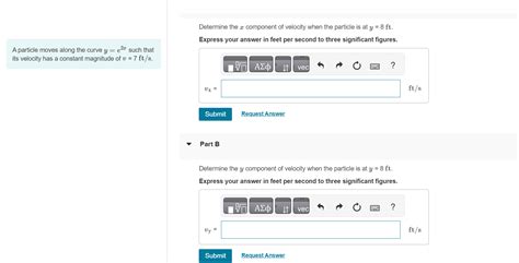 Solved Determine The X Component Of Velocity When The Chegg Com