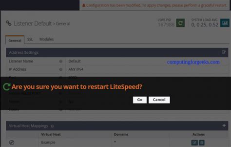Install And Configure Openlitespeed On Rhel 8 Rocky Linux 8