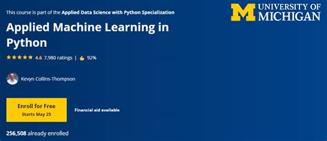 12 Best Free Python Machine Learning Courses 2024 Take This Course