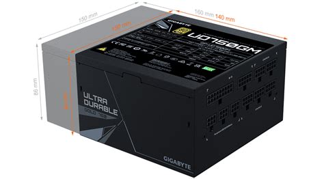 Nguồn máy tính Gigabyte GP-UD750GM 750W 80 PLUS Gold Full Modular ...