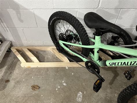 needed a very specific bike rake that no one makes three 2x4 s later