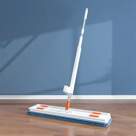Lsljs Floor Mop Hands Free Microfiber Flat Mop With Self Wringing 360