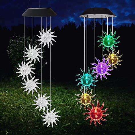 Solar Wind Chimes Perfect Windchimes For Gardens Both For Indoor And
