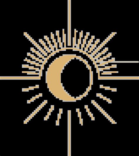 神秘金箔几何星系太阳月亮星星天体星坐免抠png图案ai矢量 626 花瓣网