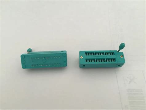 Pcs Pin Universal ZIF DIP Tester IC Test Socket Narrow In Connectors From Lights Lighting