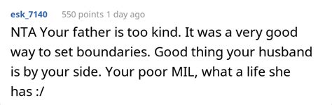 I Said That He Could Starve Sexist Father In Law Left Family Gathering After Woman Refused To