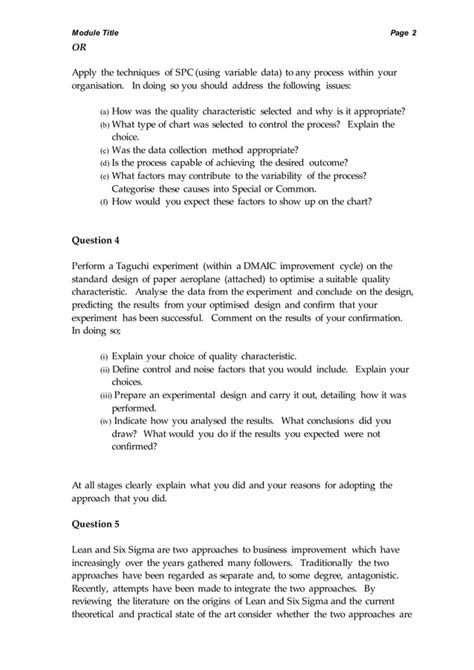Process Improvement Using Six Sigma 1 PDF