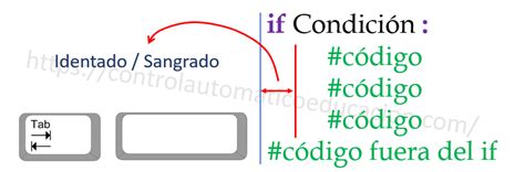 Condicionales en Python if elif else y Identación