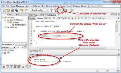 Java First Program Hello World My Courses