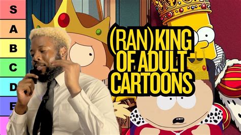 Best Adult Cartoons Ranked Part 1 Youtube
