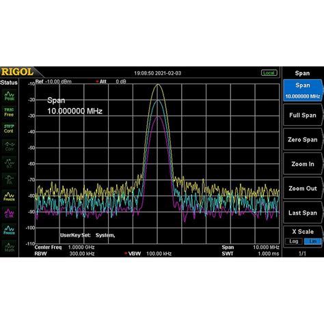 Rigol DSA815 TG Spectrum Analyser