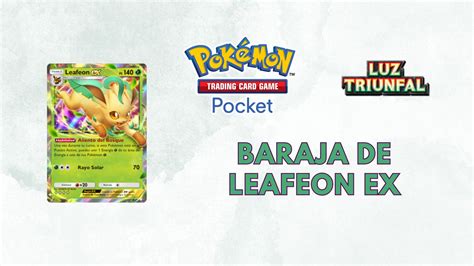 Pokemon TCG Pocket Mazo Leafeon EX The Art Of Gaming