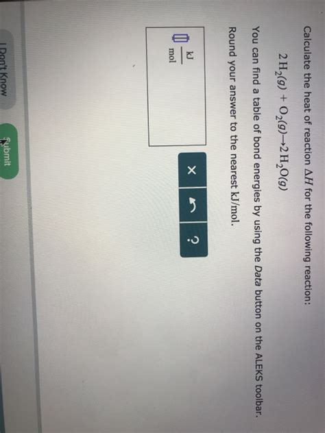 Solved Calculate The Heat Of Reaction Δh For The Following