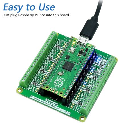 Freenove Breakout Board For Raspberry Pi Pico 1 2 W
