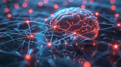 Premium Photo Ai Concept With Interconnected Neural Networks