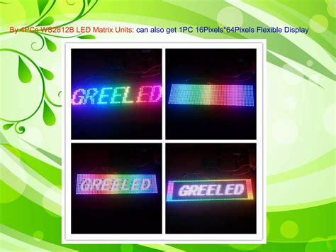 flexible ws2812 b led panel screen ppt