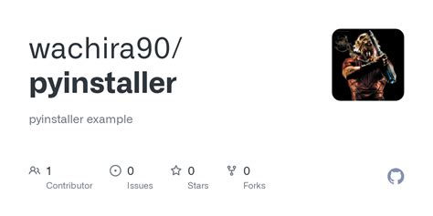 GitHub Wachira Pyinstaller Pyinstaller Example