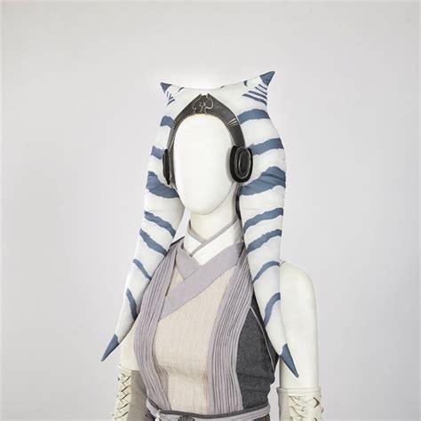 Ahsoka White Suit Star Wars Ahsoka Season 1 Cosplay Costume Headwear C