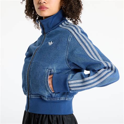 Adidas Adicolor Denim Track Top Blue Indigo Denim Footshop