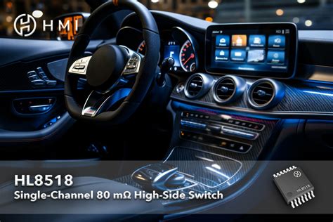 HMI Introduces a Single Channel 80 mΩ High Side Switch Ideal for Automotive Applications HMI