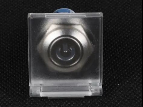 16mm Metal Push Button Switch To Prevent Malfunction Protection Cover Transparent Protective