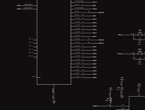 Schematic For Esp32 Rs485 Modbus Controller Module A293 This