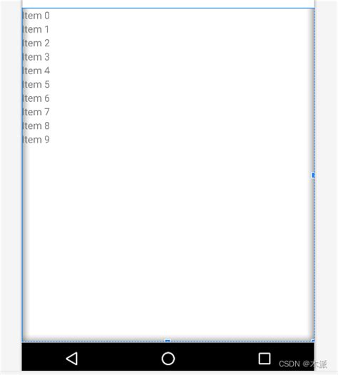 Android Recyclerview Item布局预览android Recycleview 预览条目 Csdn博客