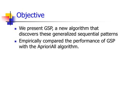 Ppt Mining Sequential Patterns Generalizations And Performance Improvements Powerpoint