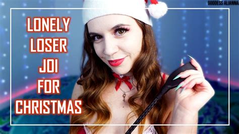Lonely Loser Joi For Christmas Goddess Alianna Findom Femdom Clips4sale