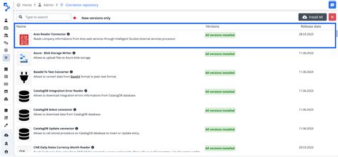 Connector Repository Help Center