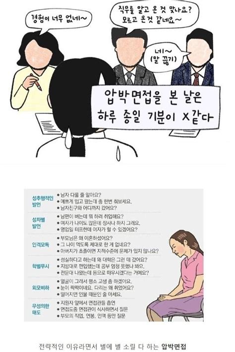 요즘 많이 없어졌다는 면접 유형