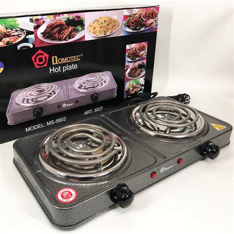 Электроплита настольная Domotec Ms 5802 дропшиппинг трендовых товаров