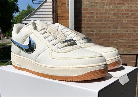 Travis Scott X Nike Air Force 1 Low Sail Release Info