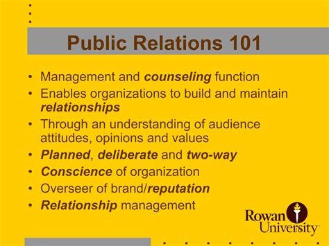 Anatomy Of Public Relations For Pr Playbook 3rd Editionppt
