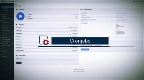 Keyhelp Benutzer Tutorial 08 Cronjobs Erstellen Youtube