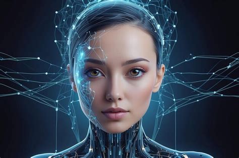 Premium Photo Modern Technology Connections Generative Ai