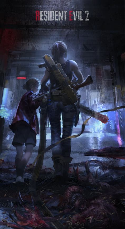 Claire Redfield Sherry Birkin And Licker Resident Evil And 2 More