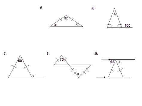 Geometry 4 4 The Isosceles Triangle Theorems Isosceles